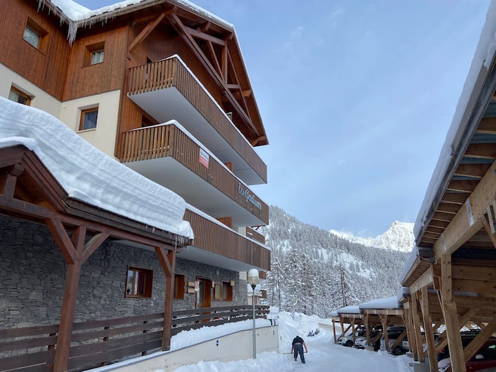 A32 - Hautes Alpes - 3 Pièces 6 Pers (Wifi) - Puy-Saint-Vincent