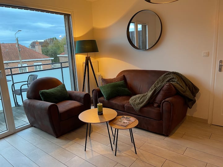 Charmant T2 Avec Balcon En Centre Ville + Parking - Carvin