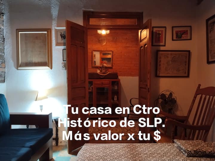Casa Entera Ctro Cd 20% Desc +Cotas Estac 1 A 7prs - San Luis Potosí