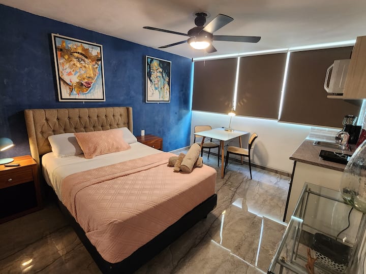 Comodo Y Practico Estudio Todo Privado Chapultepec - Guadalajara