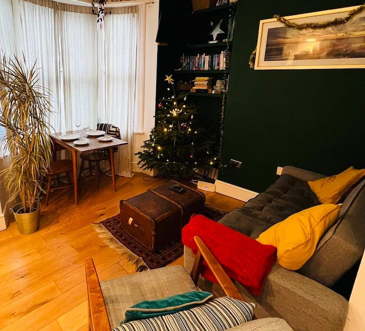 Stylish Kemptown Flat • Parking • Christmas Tree! - Brighton Marina