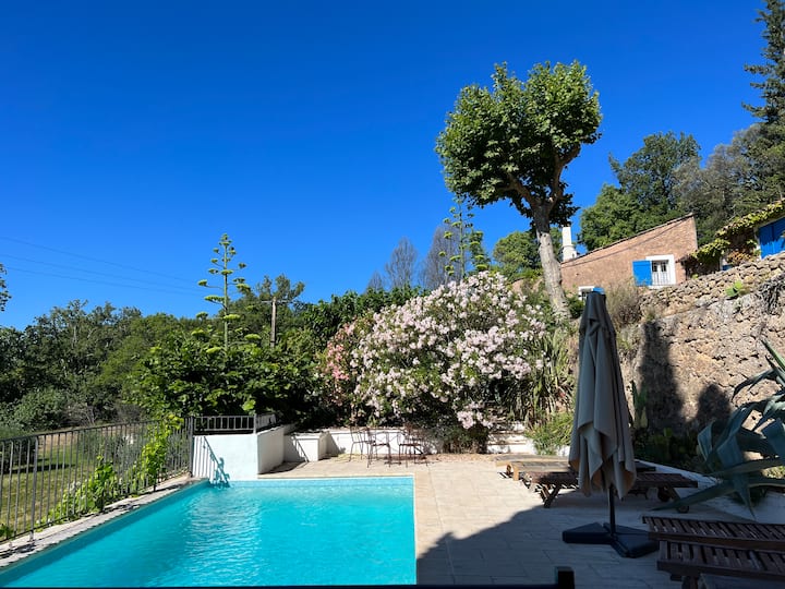 Bastide Provençale Avec Piscine, Rivière, Pétanque - Aups
