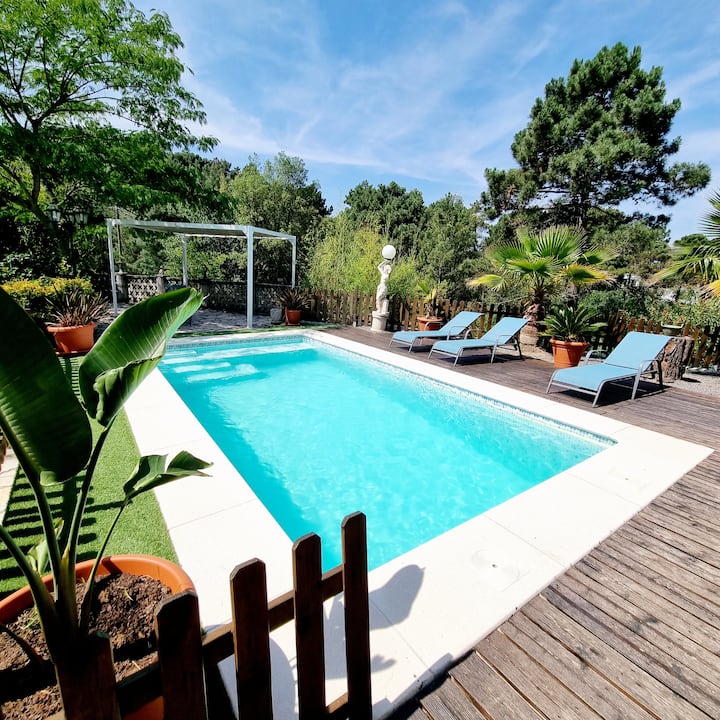 Villa Aphrodite Avec Piscine Chauffée Et Spa - Blanes