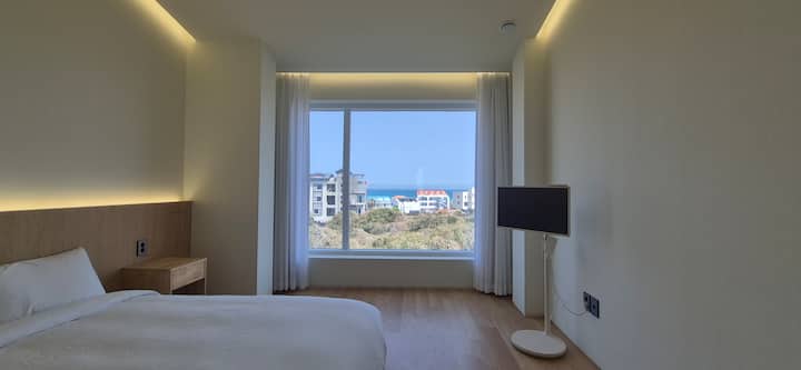 월정리 달다락 6월 리뉴얼 숙소Moon2(월정해변 도보3분)개인 공간 - Jeju