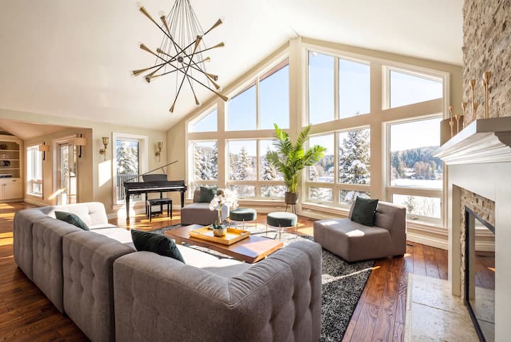 Perle Des Montagnes - Golf/spa/foyer/bbq/lac - Québec