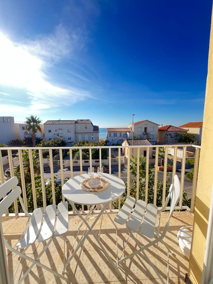 Studio Vue Mer Et Parking - Palavas Les Flots - Palavas-les-Flots