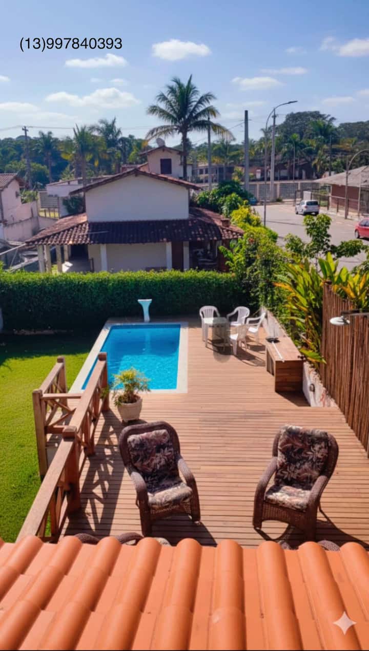 A Casa Da Vó Zanith Te Espera.
Acesso Fácil. - Ilhabela