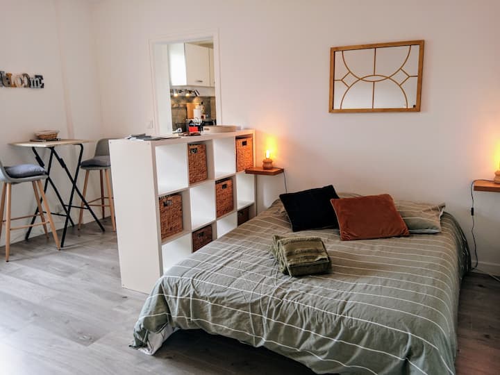 L'urban Studio Hypercentre Linge Inclus Wifi - Vannes