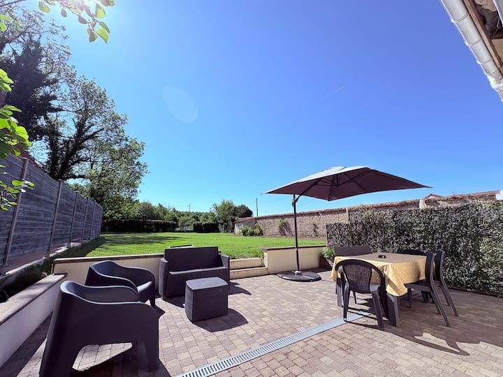 Scandin'house - Maison Avec Jardin, 3ch, 6 Pers - Pas-de-Calais