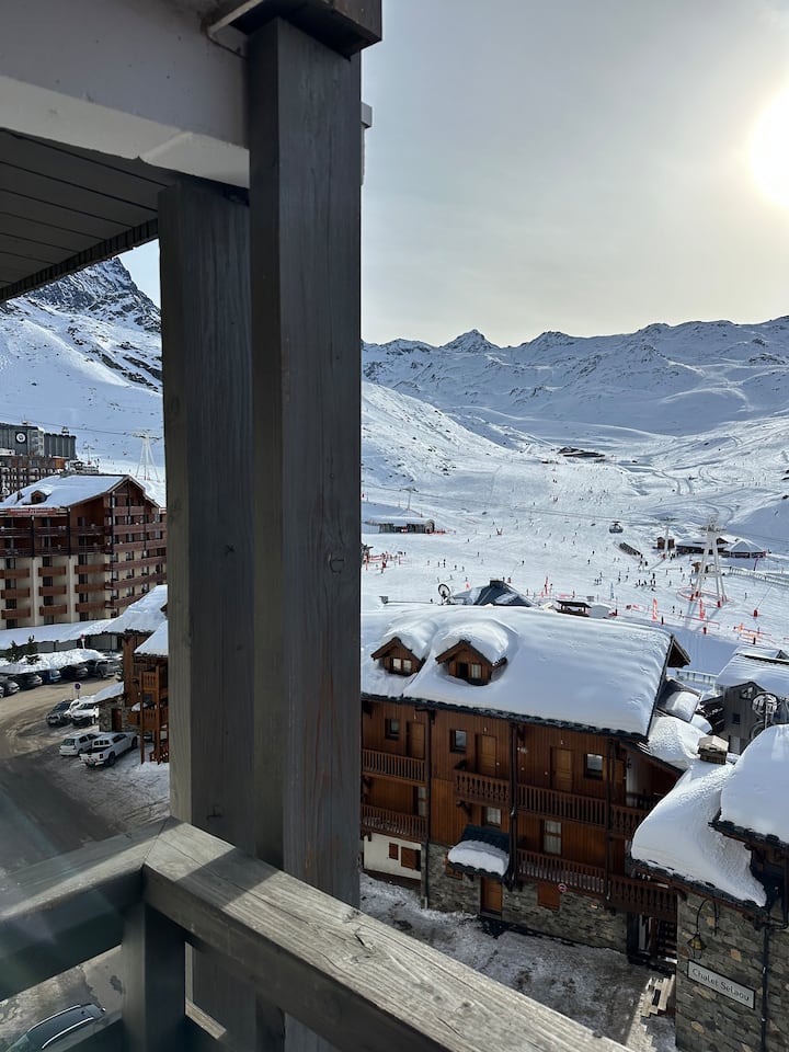 Val Thorens Apt Plein Sud Ski Au Pied - Val Thorens