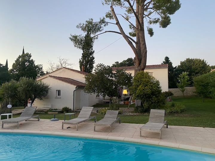 Villa Au Calme Avec Piscine à 2 Mn Centre Village - Carpentras