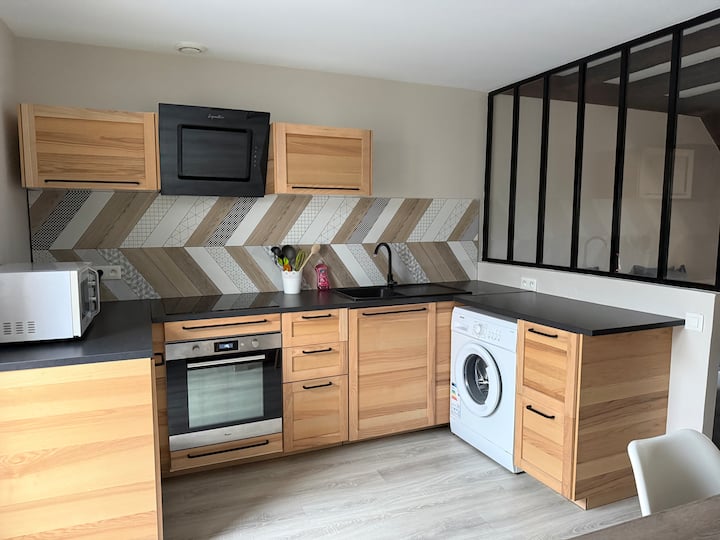 Maison Cosy Rénovée - Tram - Proche Dijon - Arc-sur-Tille