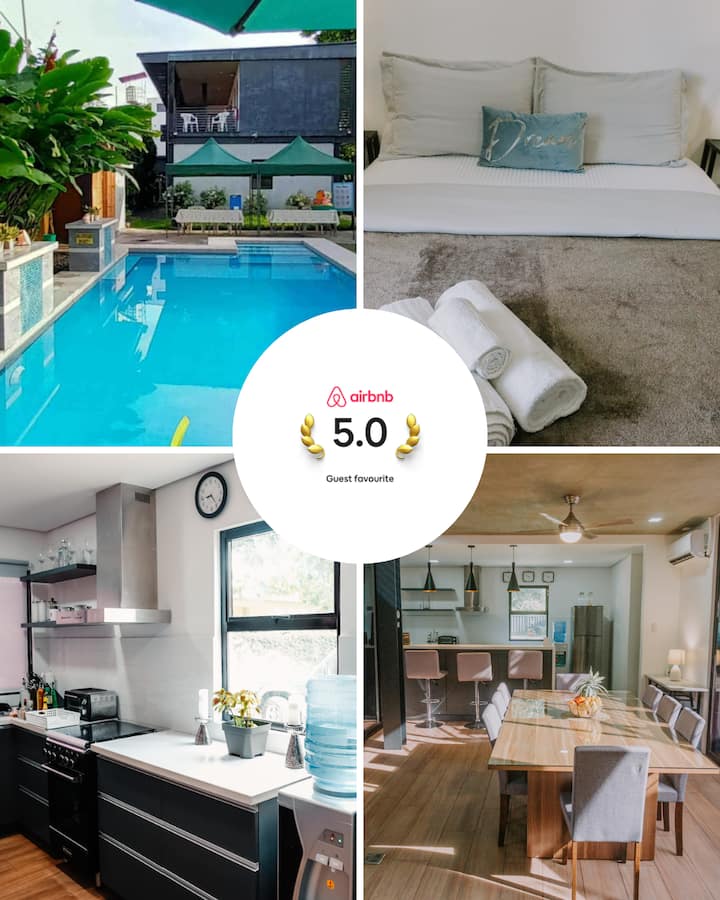 A Luxe Villa W/ Private Pool & Free Netflix+wifi - Dumaguete