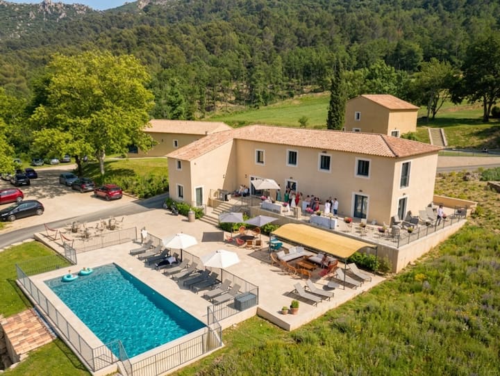 Domaine Privé En Provence - Piscine - 22 Personnes - Brignoles