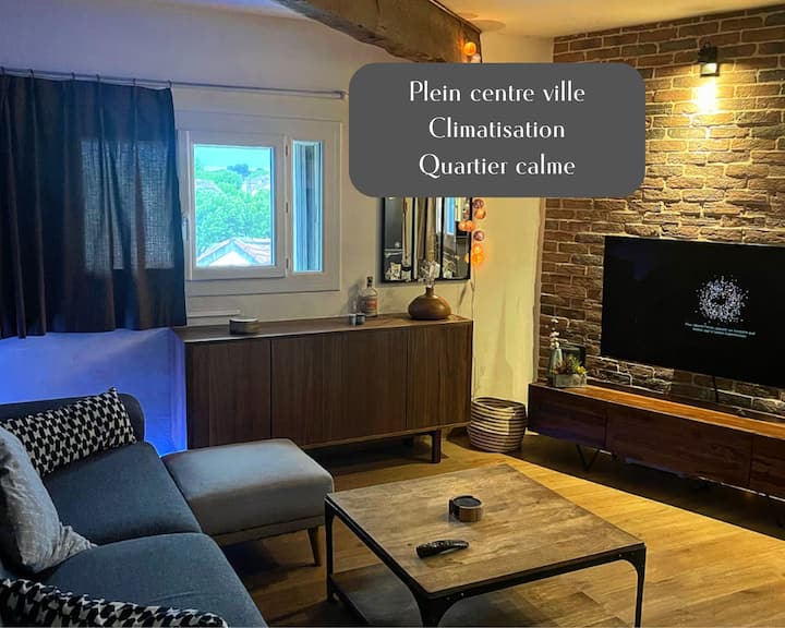 Studio Centre • Vue Alpilles • Clim • Ascenseur - Maussane-les-Alpilles