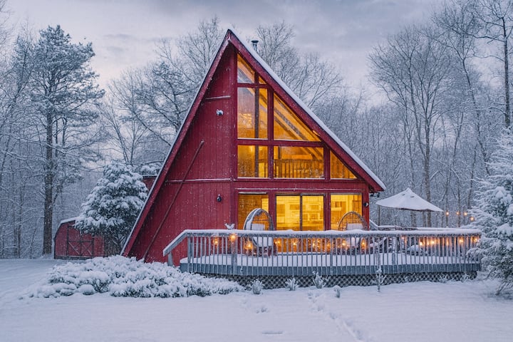 Stunning Romantic Mountain Retreat W/hot Tub - Towamensing Trails