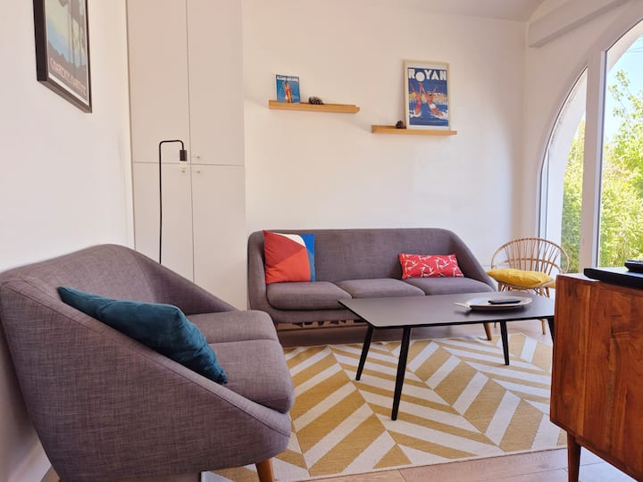 Maison De Famille Plage à Pied & Jardin Meschers - Meschers-sur-Gironde