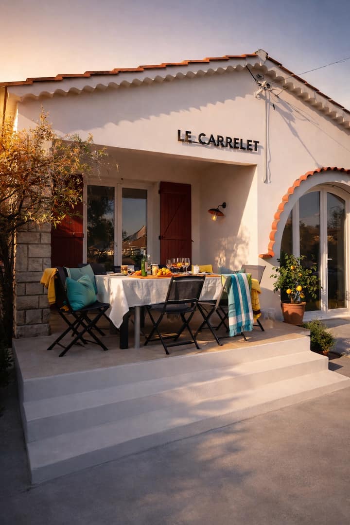 Maison De Famille Plage à Pied & Jardin Meschers - Meschers-sur-Gironde