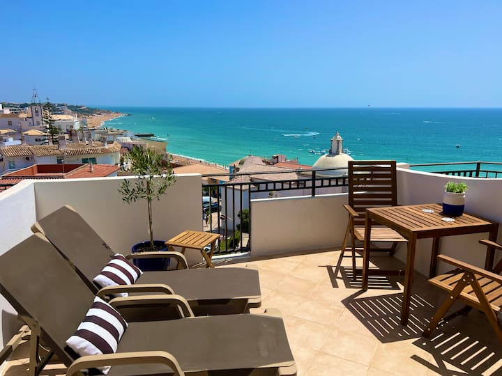 Apartment Vue Mer Panoramique, Centre, Plage 3 Min - Albufeira