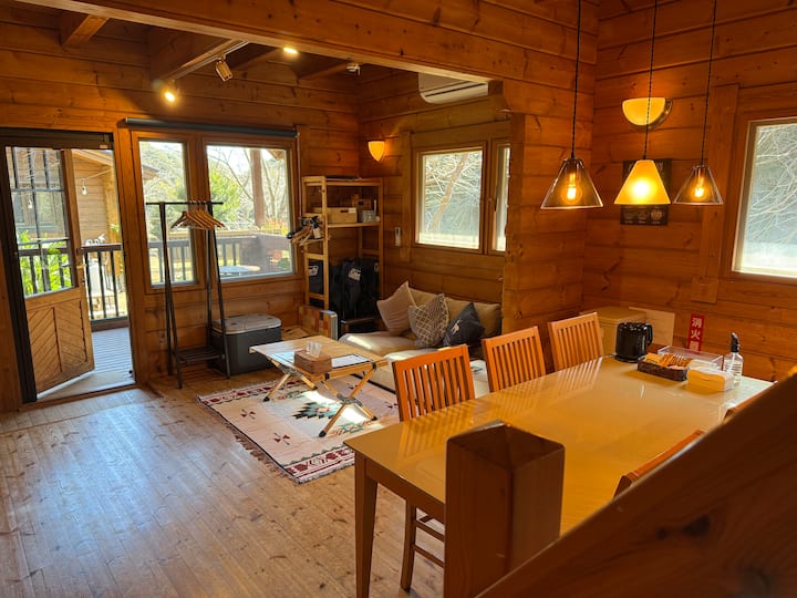 海近/キッズフレンドリー/Bbq /焚火/大自然の中でのんびり過ごすコテージ。 - Shimoda