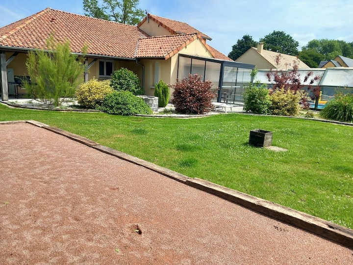 Villa De Campagne Avec Piscine Chauffée Et Jacuzzi - Eure