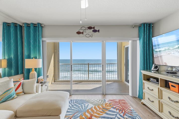 Stunning Oceanfront Condo With Great Views Of Nsb - New Smyrna Beach, FL