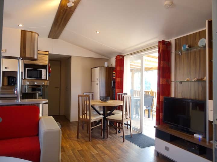 Mobilhome Climatisé Avec Lave-linge - Wifi Inclus - Vendée