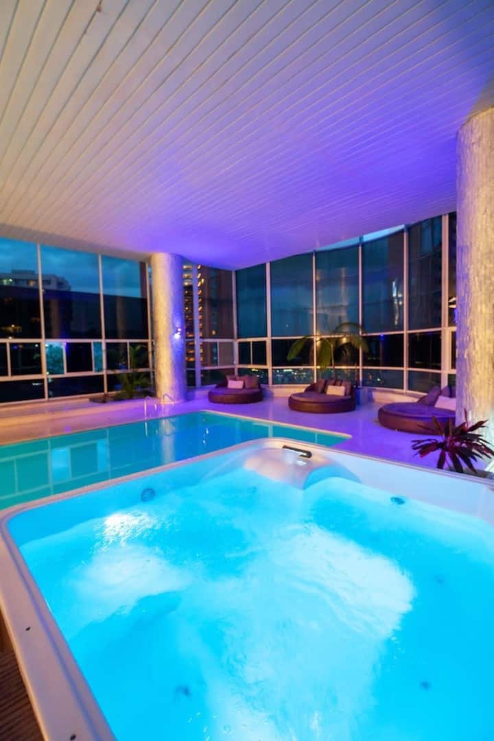 Penthouse Poblado | Pool, Jacuzzi, Bbq, Al, Disco+ - Medellín