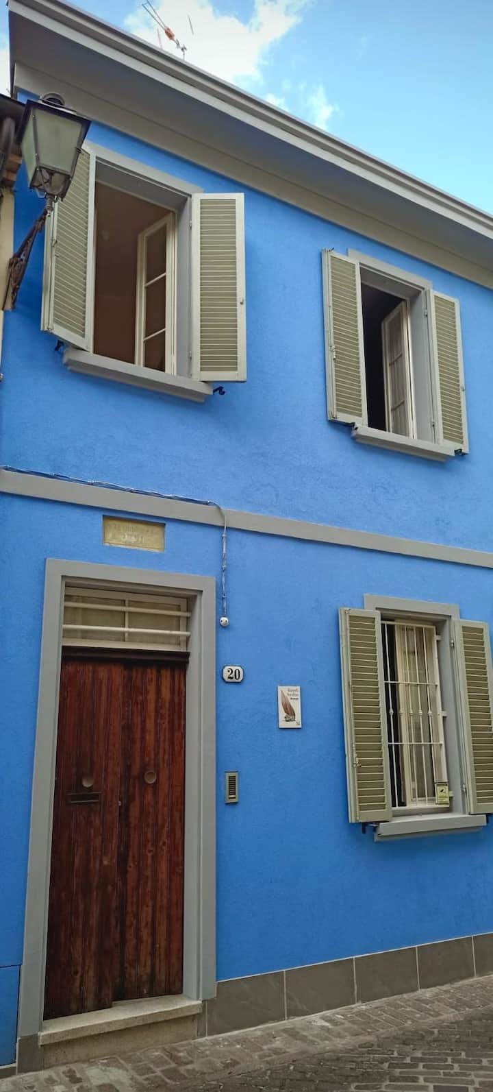 La Casa Azzurra Del Borgo San Giuliano - Rímini