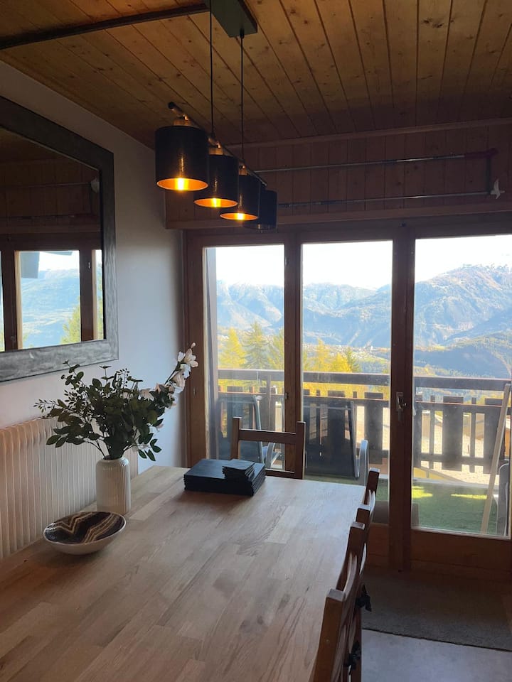 Newly Refurbished Chalet With Panoramic View’s - Anzère