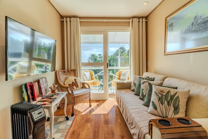 Avelã 22b04 Apartamento Temporário 60m2 - Campos do Jordão