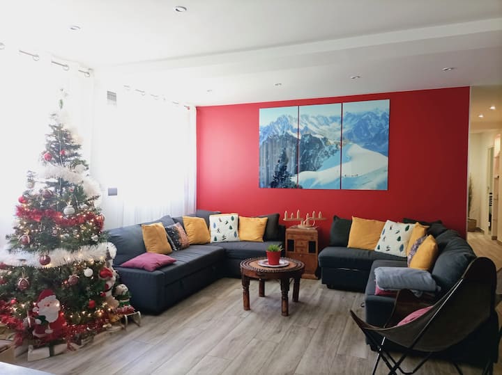 Loft Familiale 14pers %Noël Draps Inclus Forêt Ski - Font-Romeu-Odeillo-Via