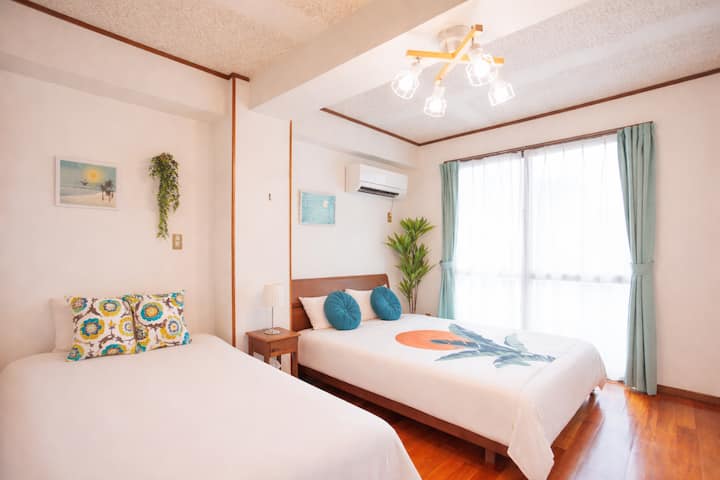 Airport7min/ Entire 70㎡/ 8pax/freep/cvs3min - Okinawa