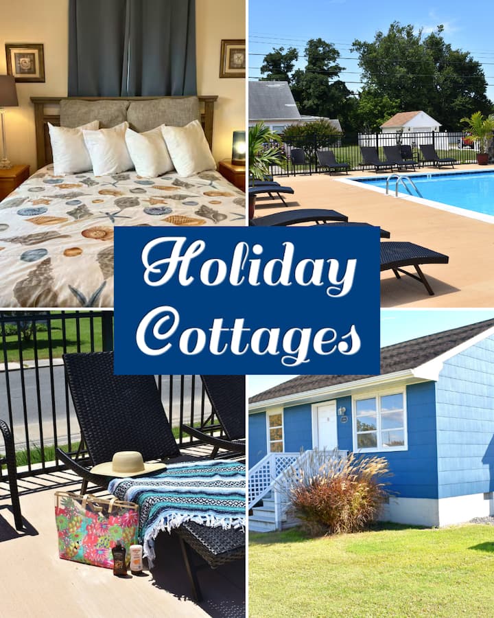 Holiday Cottages- "Lobster" ~Pool~ 3 Mi. To Beach - Chincoteague, VA
