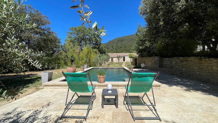 Maison Au Pied Du Luberon Avec Piscine Privée - Lourmarin
