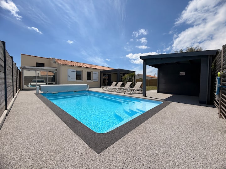 Gîte Des Claires 4* - Piscine Creusée Chauffée - Marennes