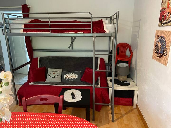 Appart T2, Parking Devant Gratuit, 6 Couchages Max - Mont-Dore