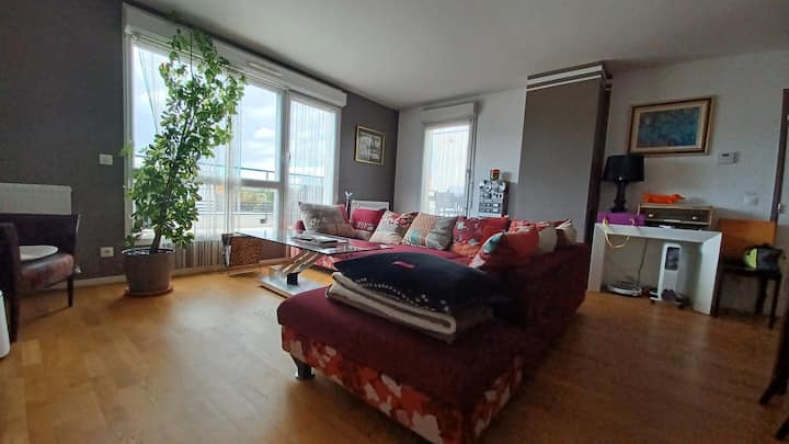 Penthouse 82m2 Terrasses 2x30m2 Proche Disney - Meaux
