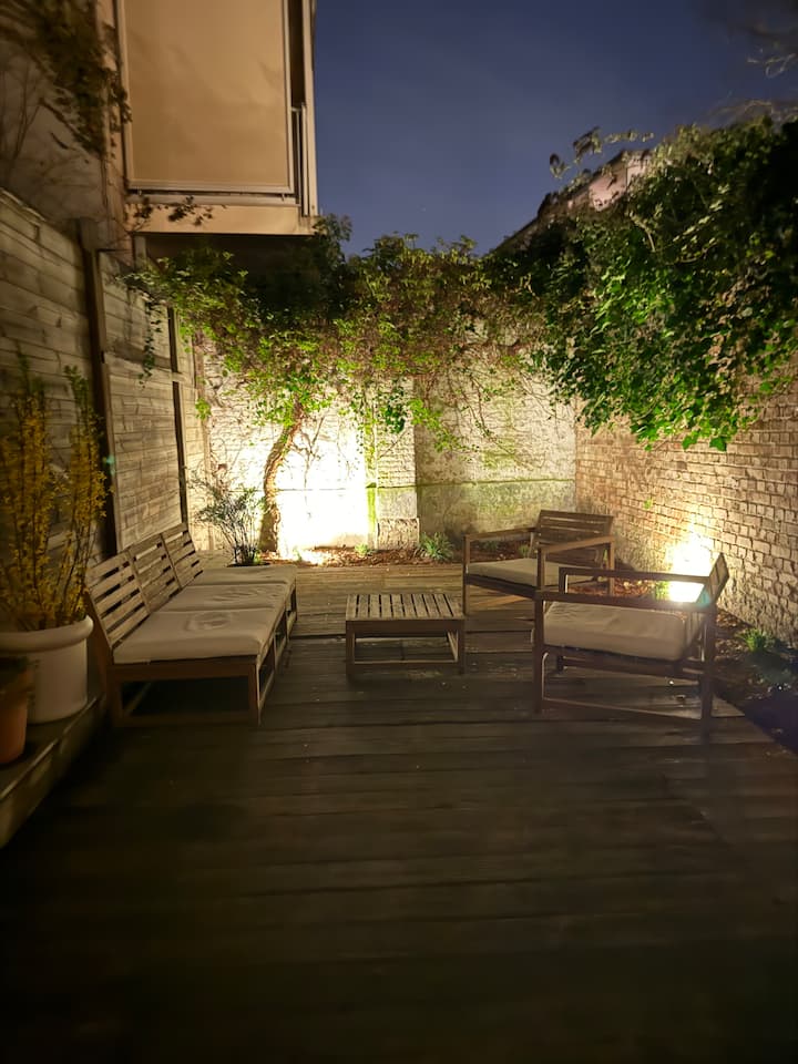 Gezellig Appartement Met Tuin, Nabij Gravensteen - Gand