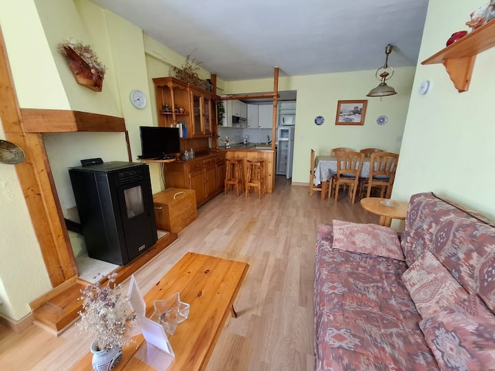 La Encina Acogedor Apartamento Con Piscina - Broto
