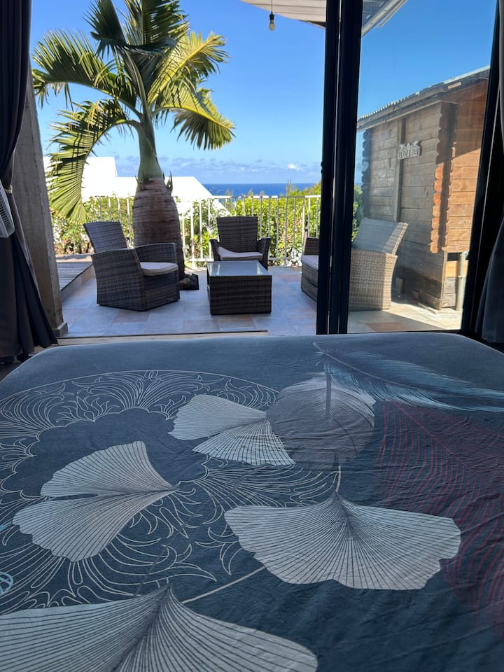 Manapany Loft Vue Océan Avec Piscine Privée - Saint Joseph