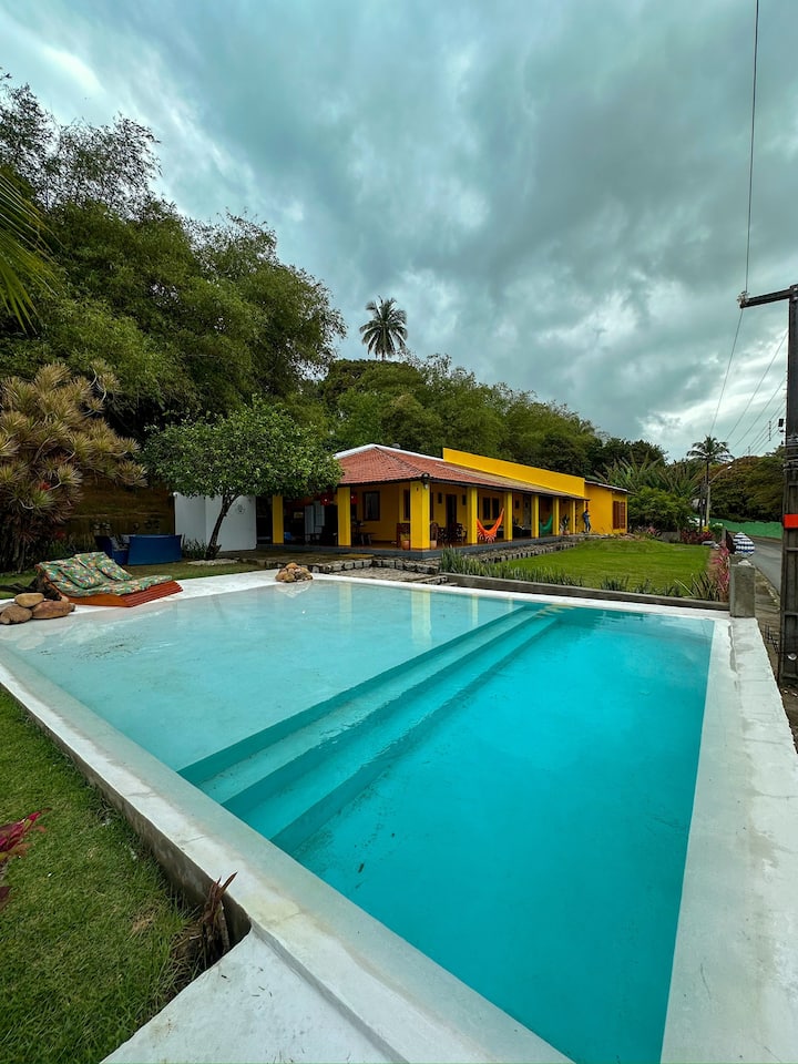 Casa Caribe: Paraíso A Beira Mar De Japaratinga - Japaratinga