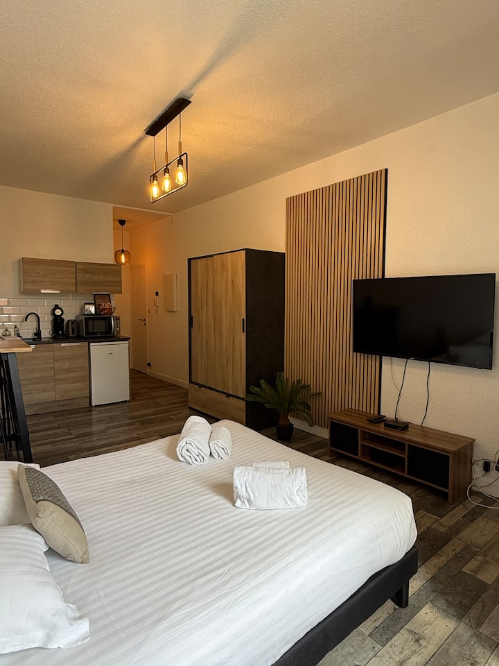 L'indus - Tout éQuipé - 1 Min Gare - Centre - Gare de Clermont-Ferrand