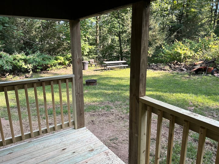 Site 1 Rustic Cabin Along Creek - Pillow, PA