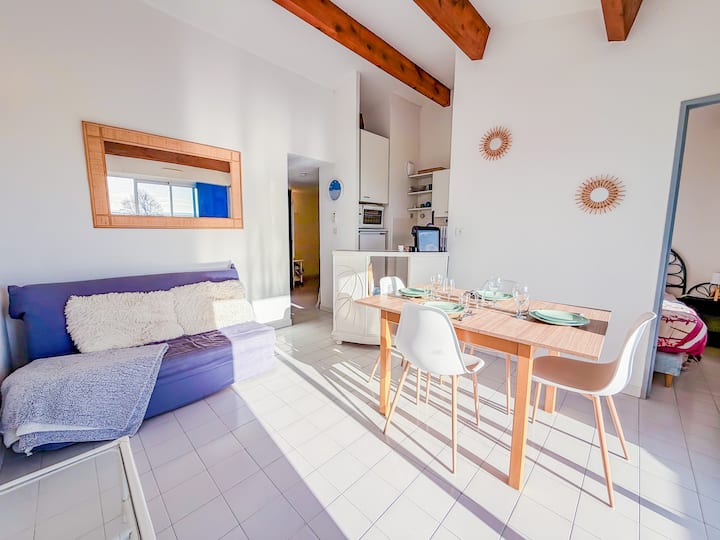 Appart. 5 Pers-climatisation-piscine-parking-plage - Le Grau d'Agde