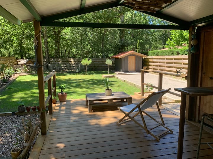 Location Bungalow Vacance Nature - Lacanau