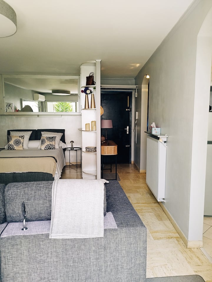 Studio 30m2  Jardin, Wifi, Piscine à Cannes Marina - Mandelieu-La Napoule