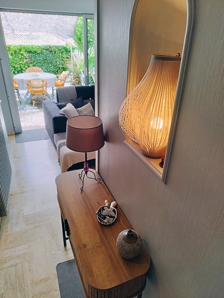 Studio 30m2  Jardin, Wifi, Piscine à Cannes Marina - Mandelieu-la-Napoule