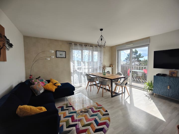 3* Joué-les-tours, Bel Appartement Lumineux Classé - Tours