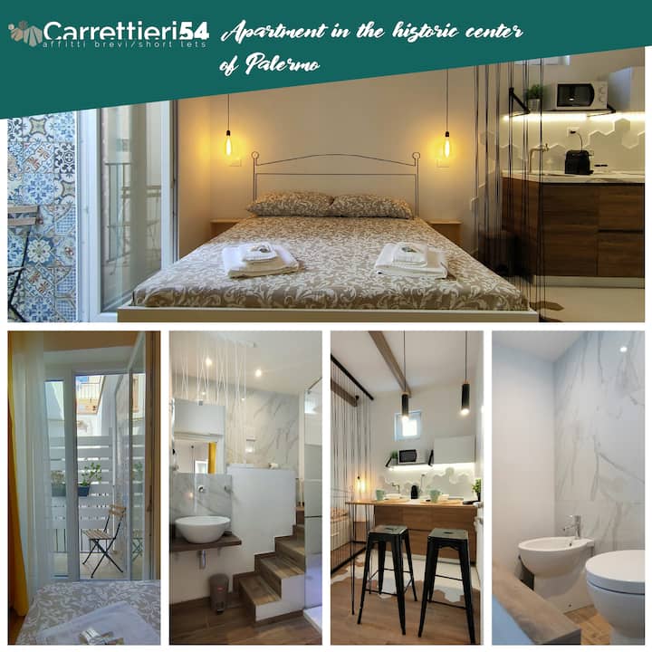 Carrettieri54 Calia - Modern Studio Palermo Centre - Palermo, Italy